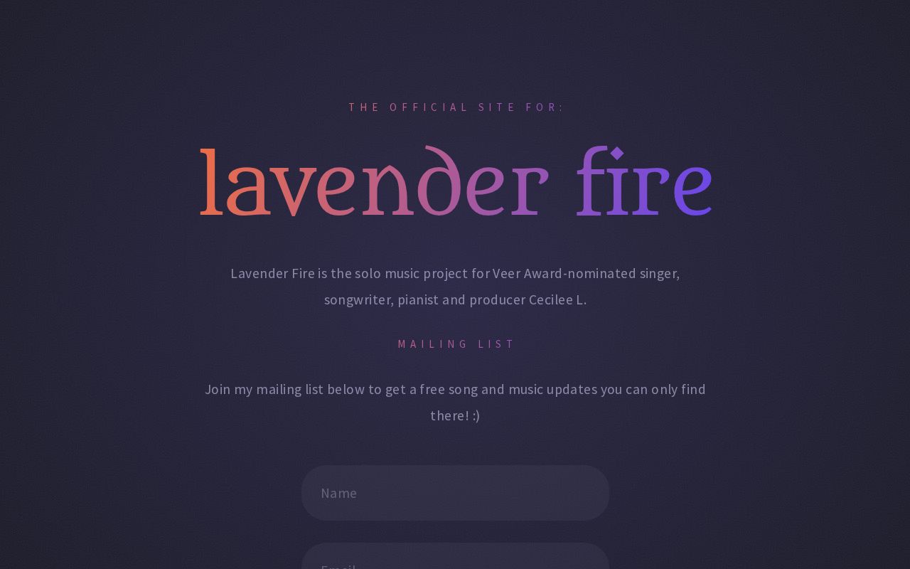 Lavender Fire